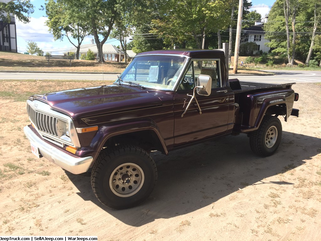1982 Jeep J-10 Stepside Pickup 3